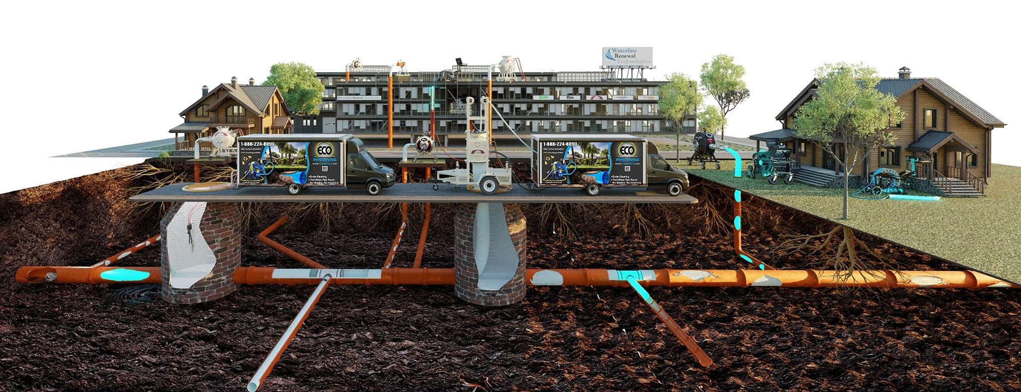 Eco Pipe Lining | Trenchless Sewer Pipe Repair | Florida, USA